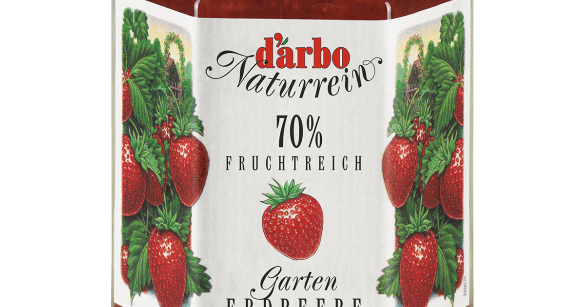 Double-Fruit 200 g Garden strawberry - A. Darbo AG