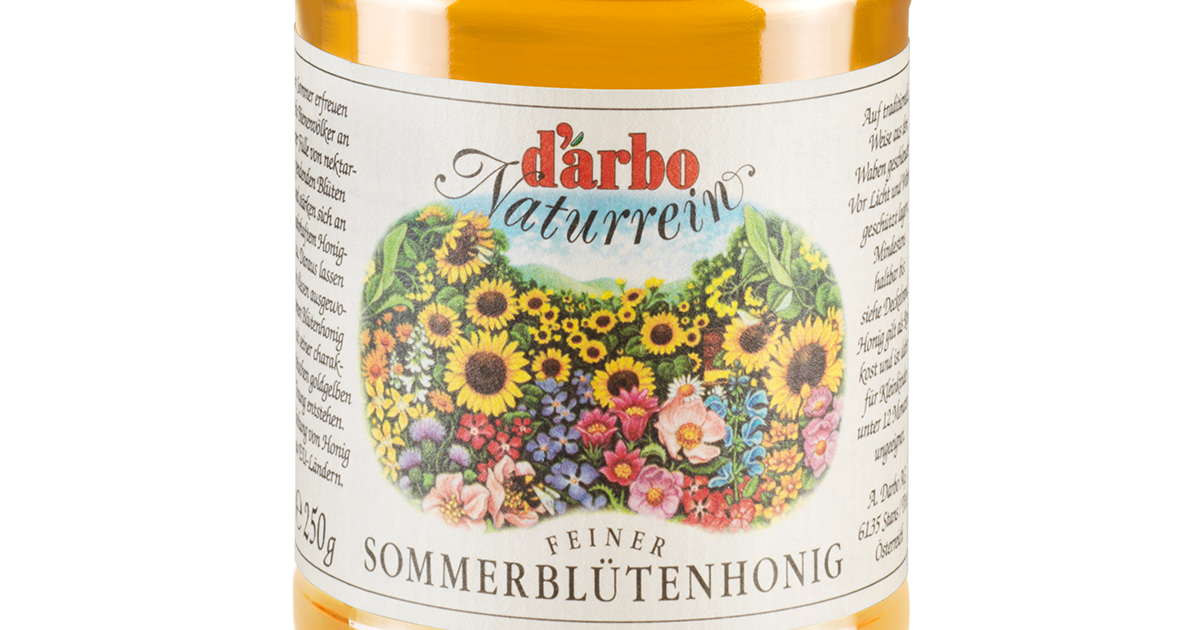 Single Jars 250 g Summer blossom - A. Darbo AG