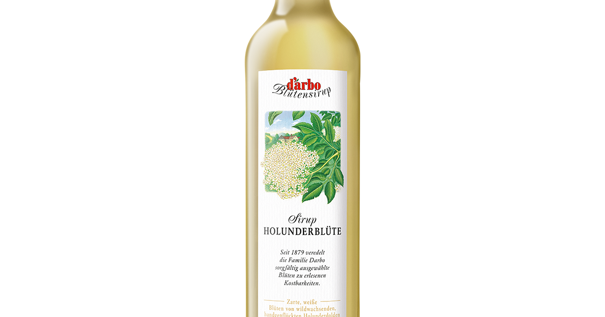 Syrup 500 ml Elderflower - A. Darbo AG