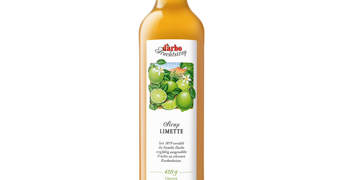 Syrup 500 ml lime - A. Darbo AG